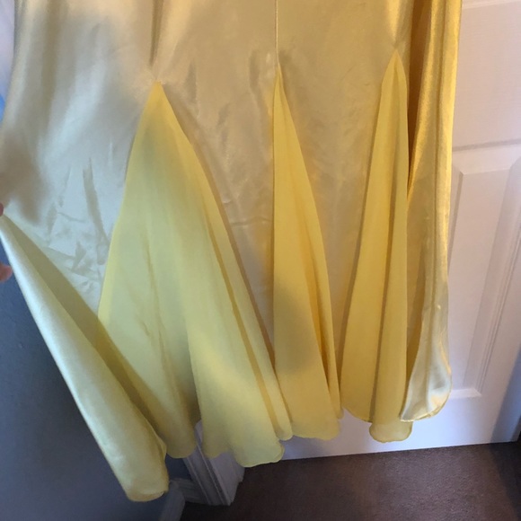 Cache | Dresses | Yellow Promformal Dress | Poshmark